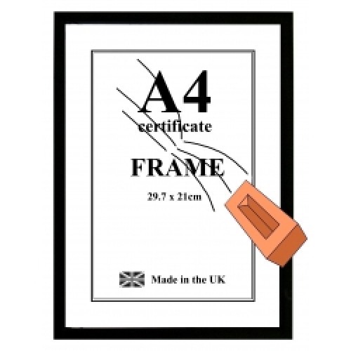 A4 Safety Picture Photo Certificate Frame